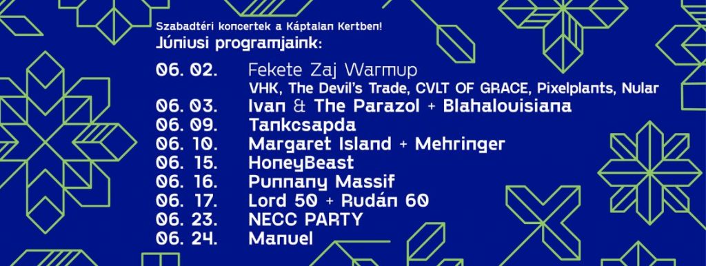 Káptalan kert - Pécs Nyitva