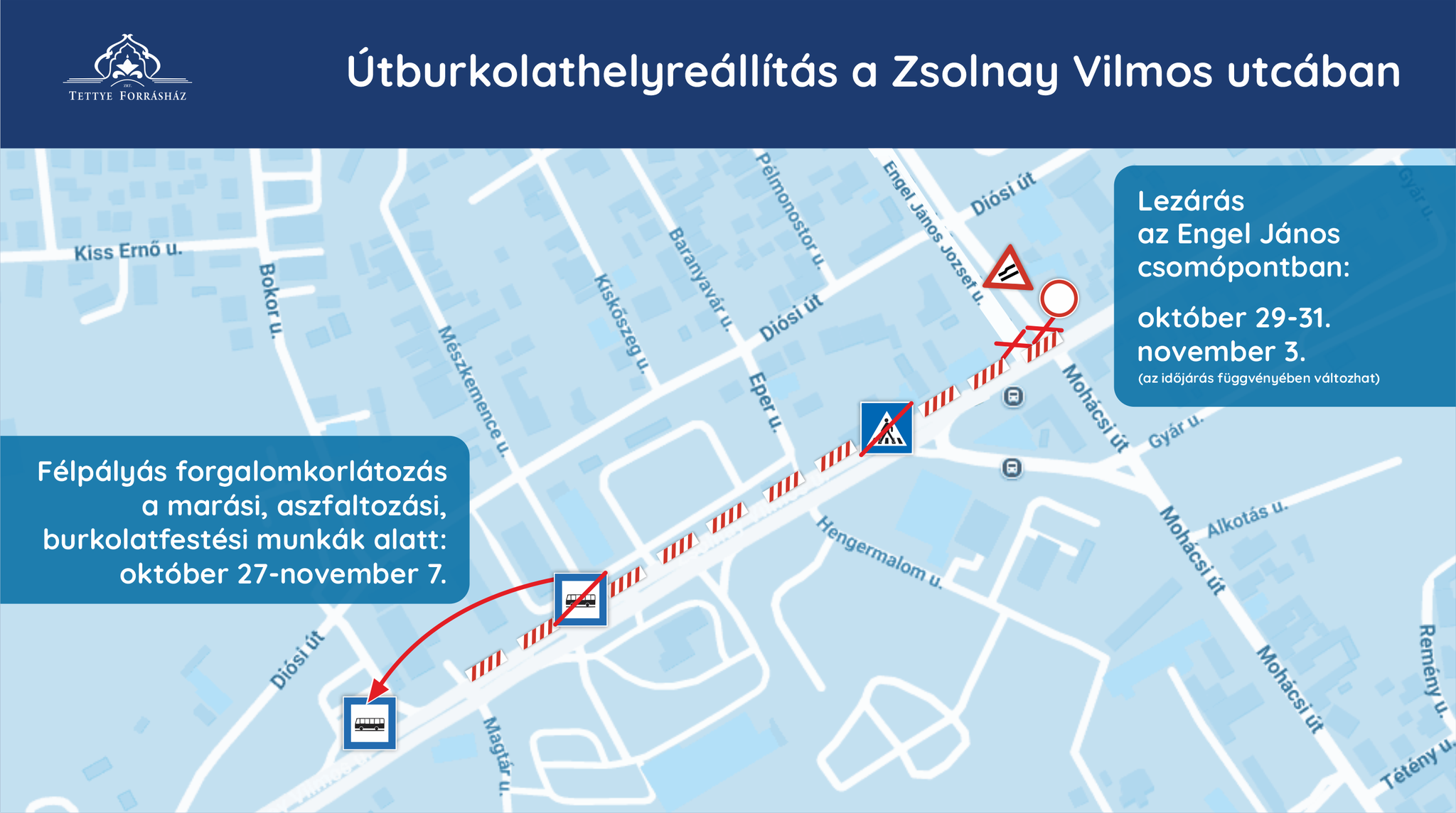 Hétfőn indul a Zsolnay Vilmos utca helyreállítása | Városunk Pécs